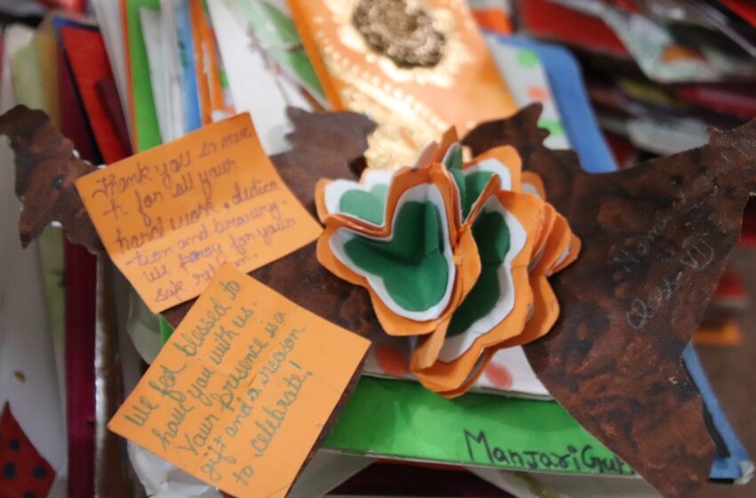 MOST GREETING CARDS CREATED AND SUBMITTED TO SOLDIERS OF INDIAN ARMY 